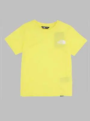 The North Face Teen Mini Dome Short Sleeve Tee - Yellow