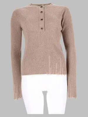 UMA WANG 100% Cashmere Knit Top