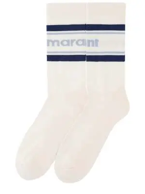 MARANT Comfort Stretch Cotton Socks - Blue