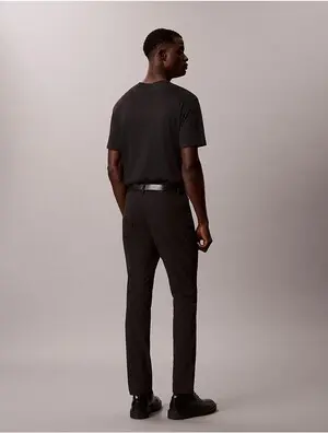 Calvin Klein Slim Tech Dobby 5-pocket Pants - Black