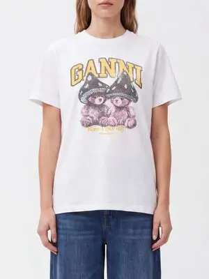 GANNI T-shirt - White