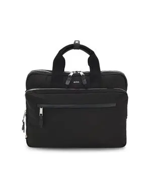 BOSS Document Case With Removable Shoulder Strap - Black