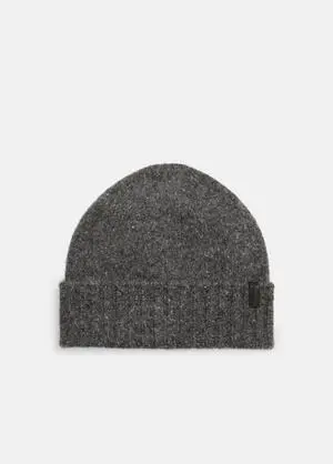 Vince Women's Donegal Cashmere Jersey Beanie Charcoal