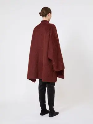 Max Mara Short Alpaca And Wool Coat