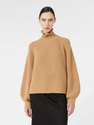 Max Mara Relaxed-cut Wool And Cashmere Sweater
