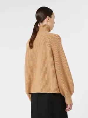 Max Mara Relaxed-cut Wool And Cashmere Sweater