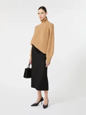 Max Mara Relaxed-cut Wool And Cashmere Sweater