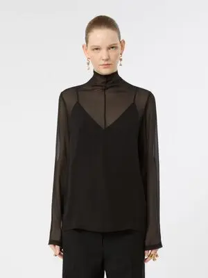 Max Mara Silk Blouse With Camisole