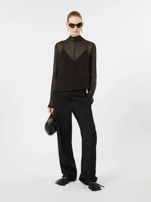 Max Mara Silk Blouse With Camisole