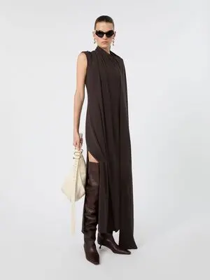 Max Mara Long Jersey Dress