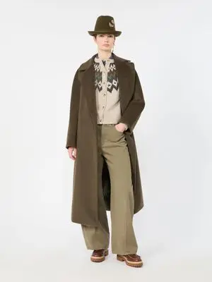 Max Mara Cotton Drill Trousers