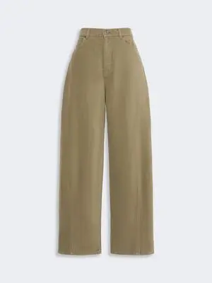 Max Mara Cotton Drill Trousers