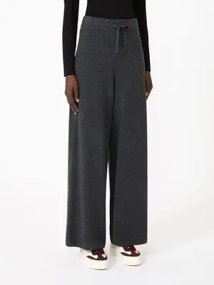 Max Mara Wool And Cashmere Yarn Trousers