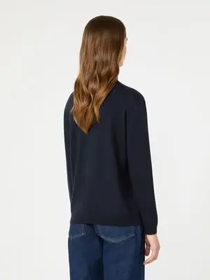 Max Mara Wool And Silk Knit Turtleneck