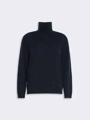 Max Mara Wool And Silk Knit Turtleneck
