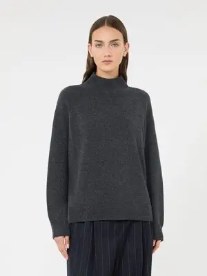 Max Mara Carded Wool And Cashmere Yarn Sweater