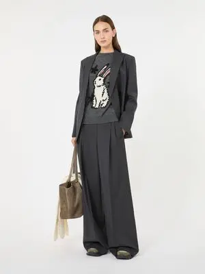 Max Mara Alpaca And Wool-blend Yarn Sweater