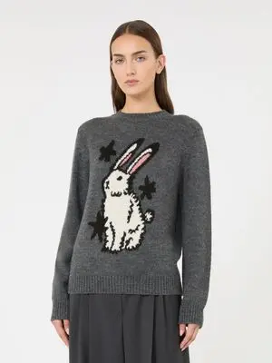 Max Mara Alpaca And Wool-blend Yarn Sweater
