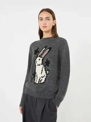 Max Mara Alpaca And Wool-blend Yarn Sweater