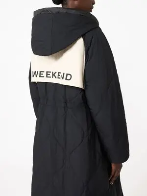 Max Mara Long Reversible Down Jacket In Water-repellent Plain-weave Fabric