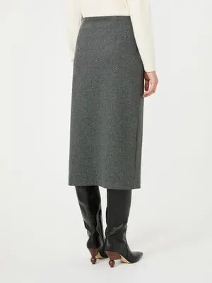 Max Mara Jacquard Jersey Skirt
