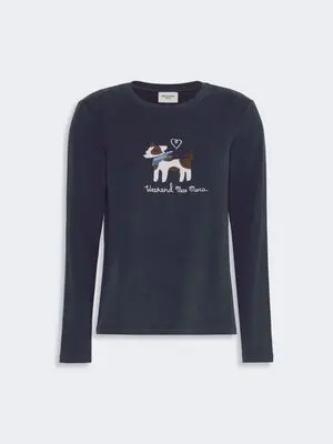 Max Mara Long-sleeved Jersey T-shirt