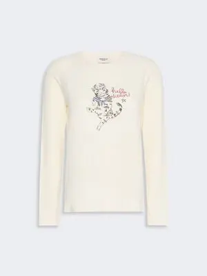 Max Mara Regular Fit Stretch Jersey T-shirt - Ivory