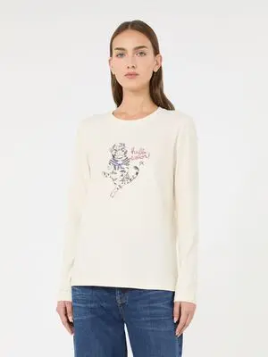 Max Mara Regular Fit Stretch Jersey T-shirt