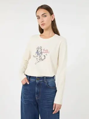 Max Mara Regular Fit Stretch Jersey T-shirt