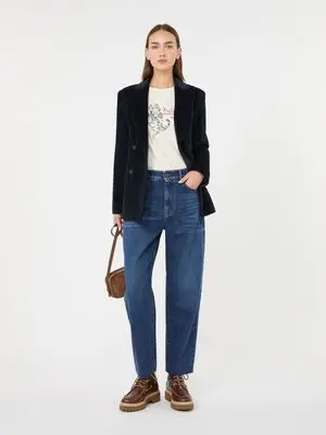 Max Mara Regular Fit Stretch Jersey T-shirt