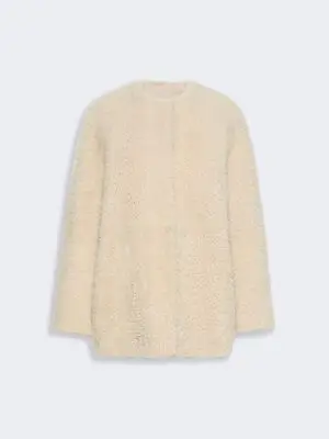 Max Mara Sheepskin Coat - Albino