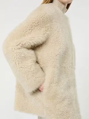 Max Mara Sheepskin Coat