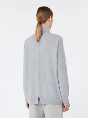 Max Mara Brushed Wool Polo-neck Sweater