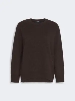 Max Mara Brushed Cashmere Yarn Sweater