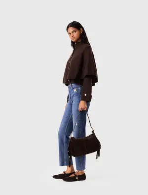 Maje Cape-effect Cardigan