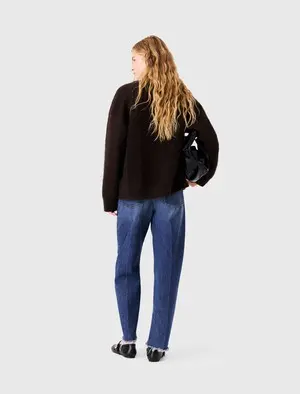 Maje Longline Yak Cardigan