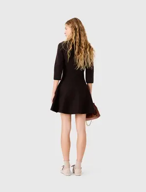 Maje Knit Polo Dress