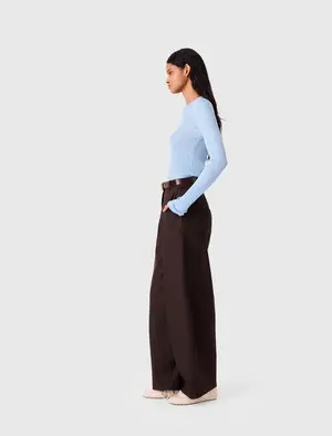 Maje Lurex Knit Jumper