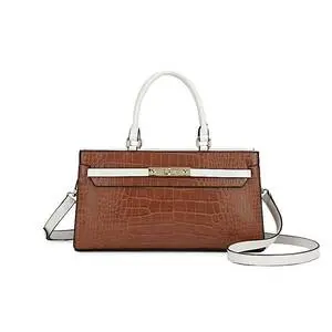 MKF COLLECTION - J'OMOR Colby Satchel Bag - Brown