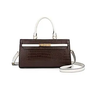 MKF COLLECTION - J'OMOR Colby Satchel Bag Coffee - Brown