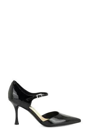 Nine West Piraye Faux Leather Mary Jane Pump - Black
