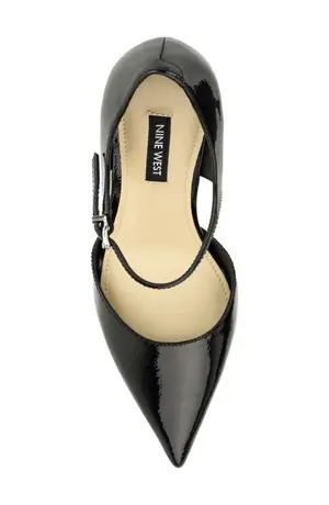 Nine West Piraye Faux Leather Mary Jane Pump - Black