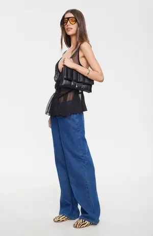Lioness Sheer Luck Peplum Camisole