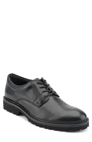 Rockport Max Leather Plain Toe Derby Black Leather