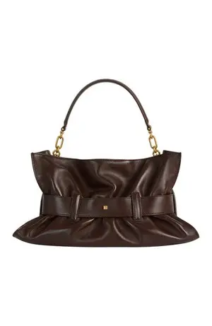 Balmain Anthem Medium Bag In Smooth Leather