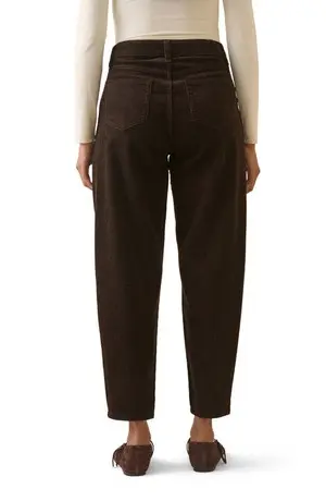 NOBODY'S CHILD Seamed Corduroy Barrel Leg Pants