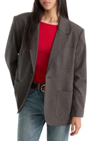 Good American The Oversized Blazer