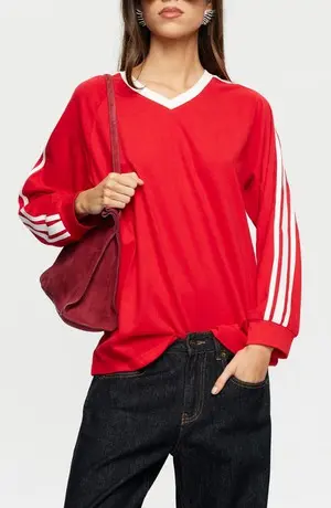 Lioness All Stars Long Sleeve T-shirt - Rouge