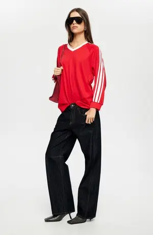 Lioness All Stars Long Sleeve T-shirt - Rouge