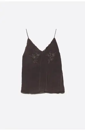Bimba Y Lola Straight Top With Stones